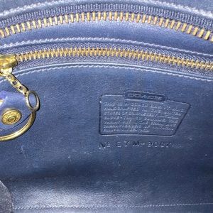 Coach | Bags | Vintage Navy Coach Bag | Poshmark
